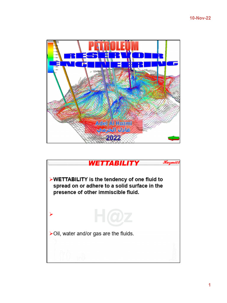 # Hazmi - 2022-23 Petroleum Reservoir Engineering 10 Review - Ffwwwaa ...