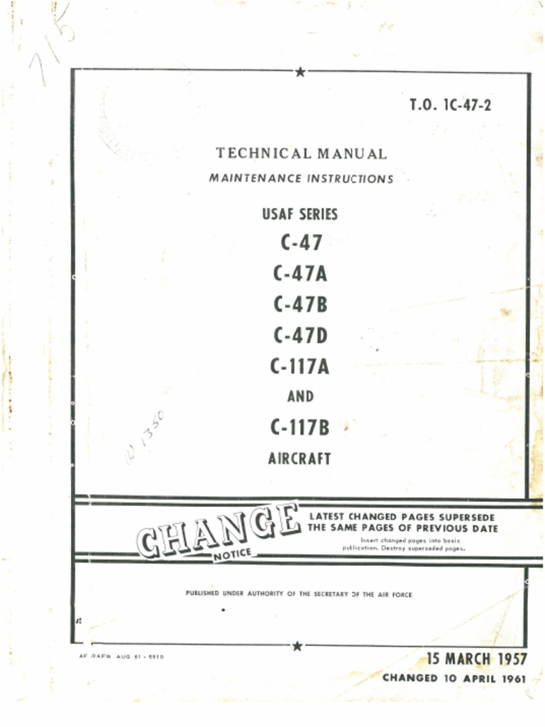 DC-3 Maint Manual | PDF