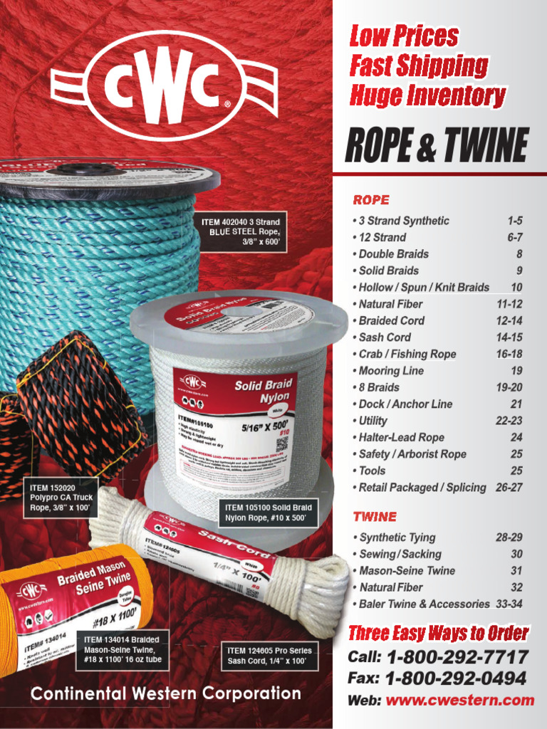 CWC Rope Cat | PDF