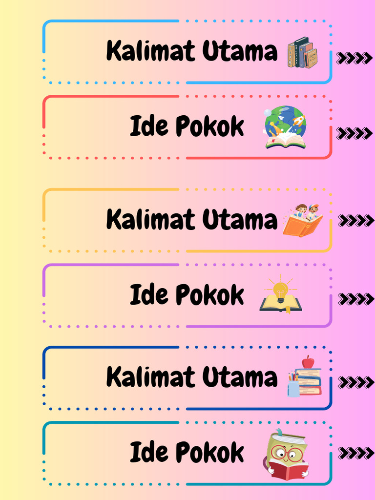 Asesmen Kalimat Utama Dan Ide Pokok | PDF