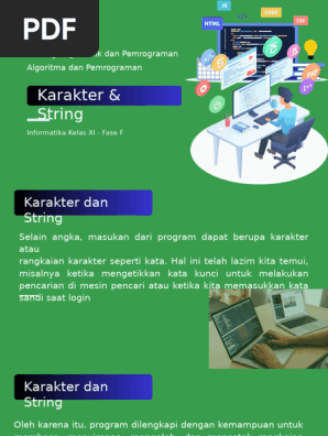 Mengenal Karakter Dan String Dalam C My Source Code