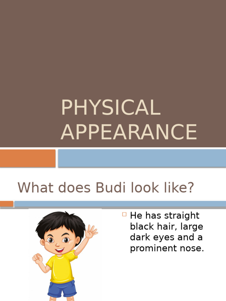 Describing Appearance | PDF