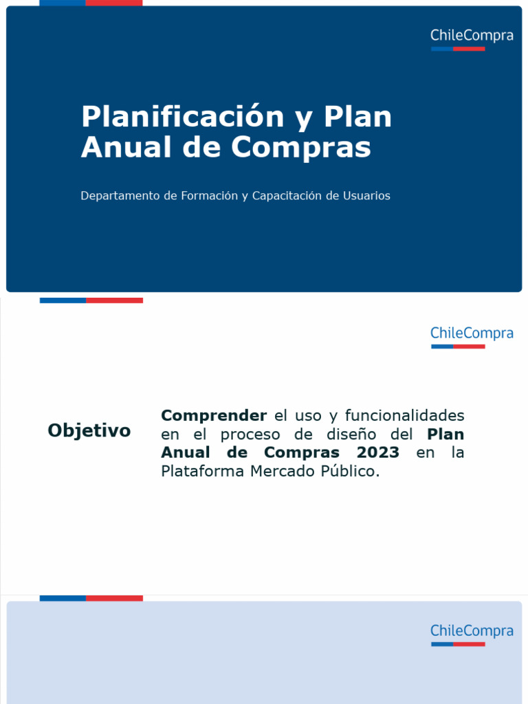 PPT. Planificación y Plan Anual de Compras 2024 | PDF