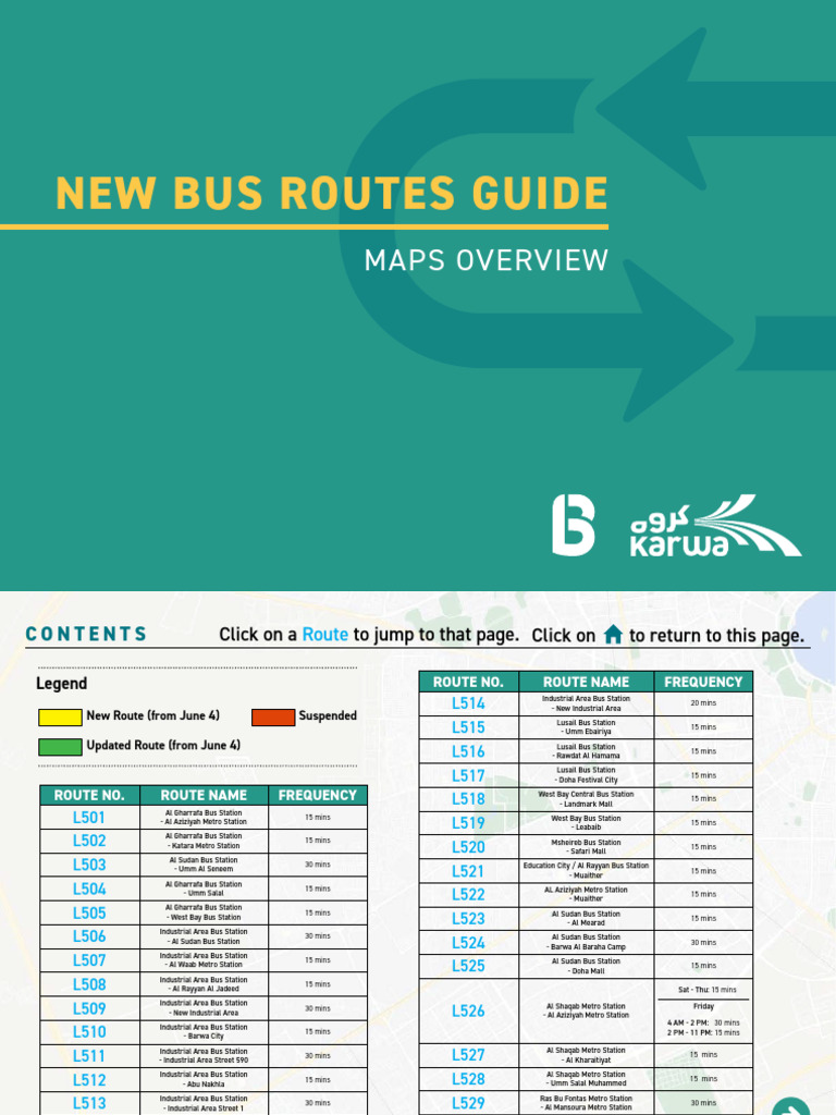 New Bus Routes Map Guide 010623 Comp Compressed | PDF