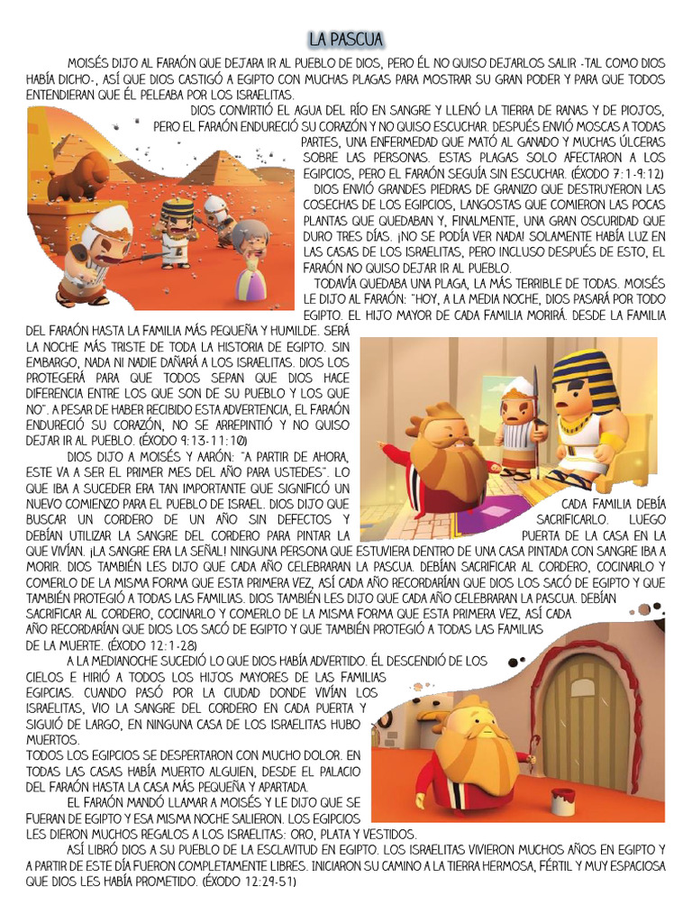 11 La Pascua de Moisés | PDF