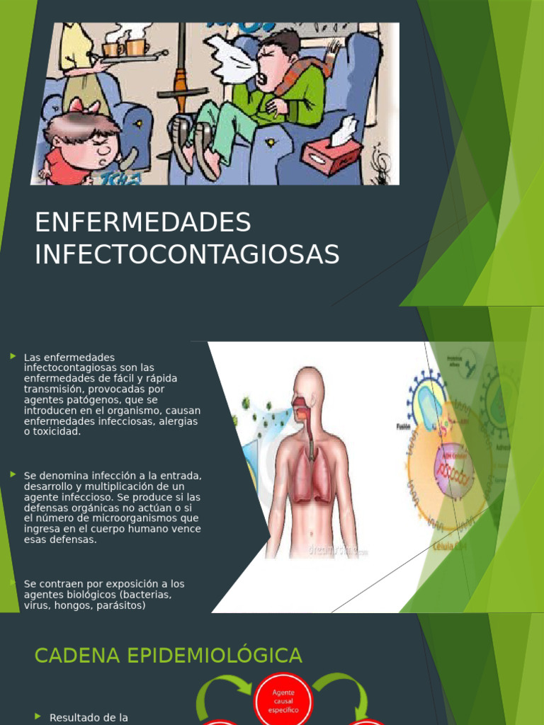 3°m-Cplc - PPT Enfermedades - Infectocontagiosas | PDF