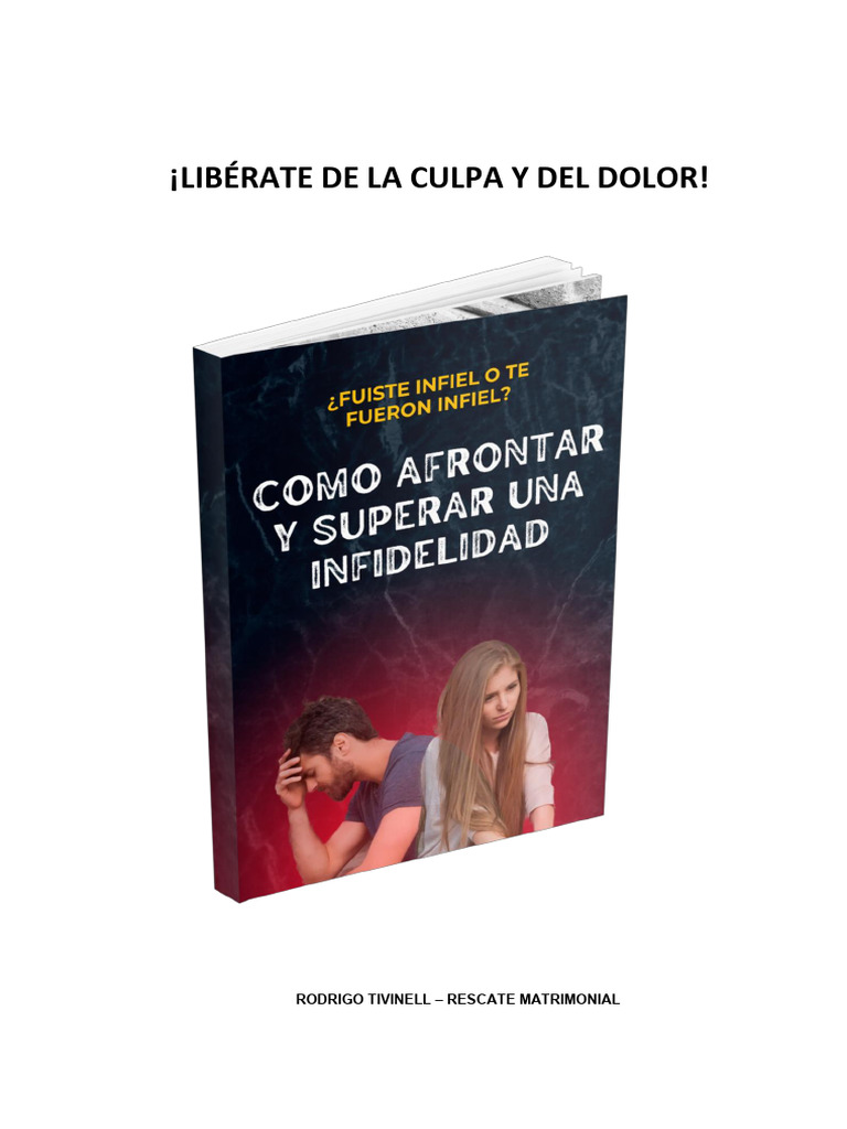 Como Afrontar La Infidelidad | PDF