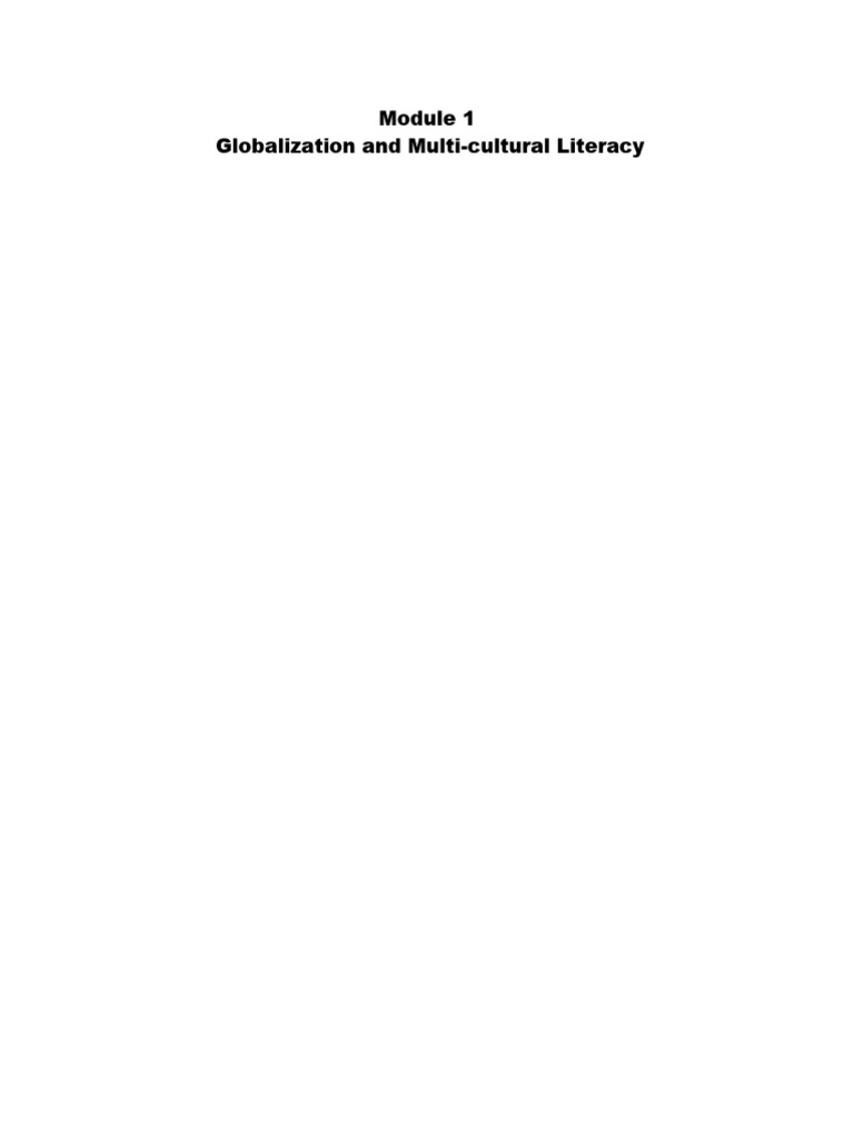 Module 1 Lesson 1 | PDF