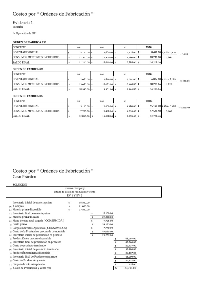 Portafolio Costos Parcial .XLSB | PDF Portafolio Costos Parcial .XLSB | PDF