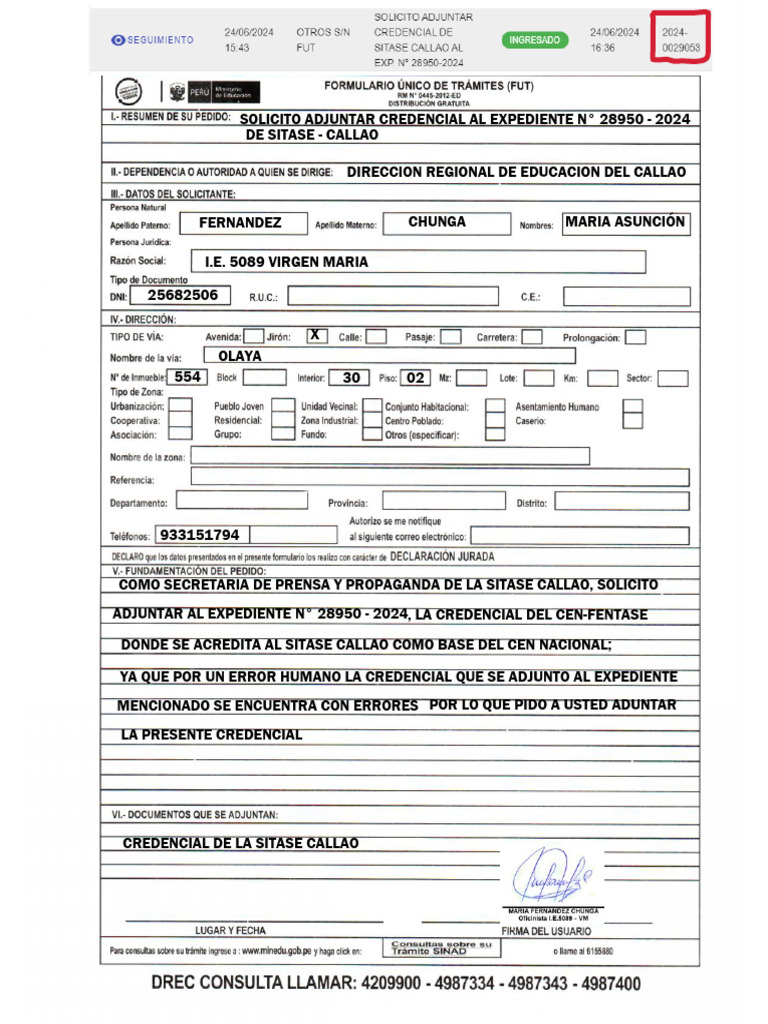 Fut Drec Callao | PDF