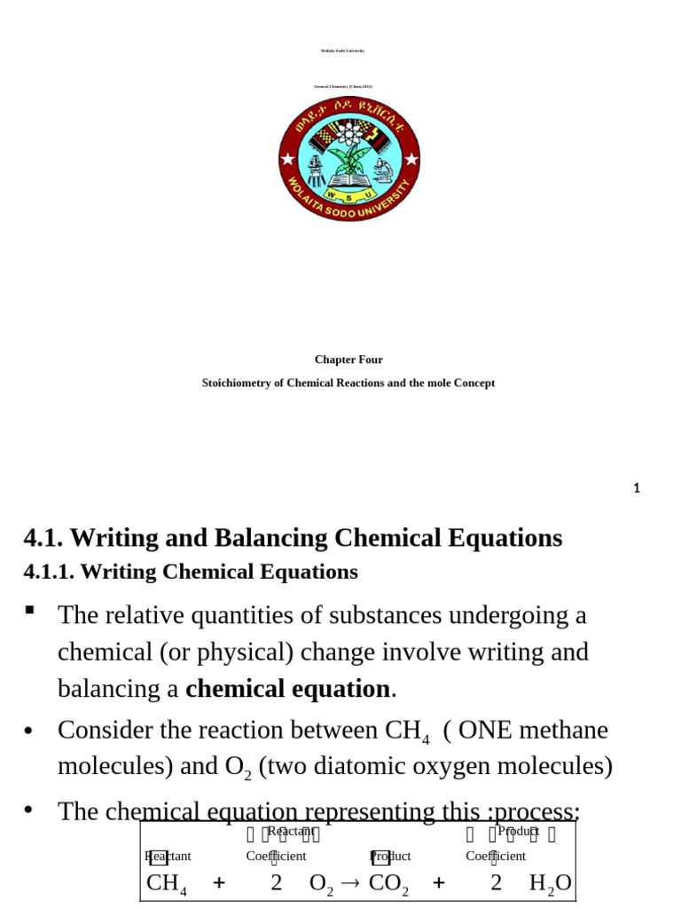 General Chemistry - Chapter 4 | PDF