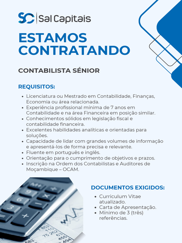 CONTABILISTA SÉNIOR | PDF