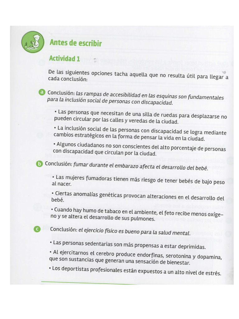 Conectores de Conclusión | PDF