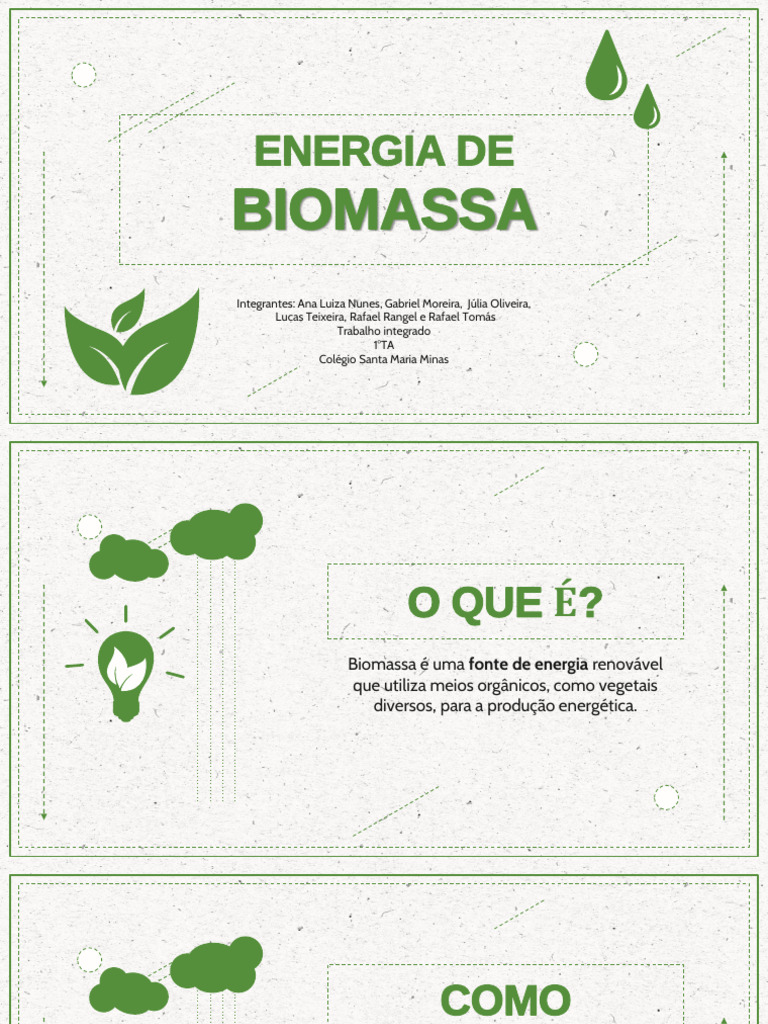 Energia Biomassa | PDF