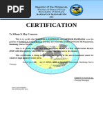 Certificate of Low Income | PDF