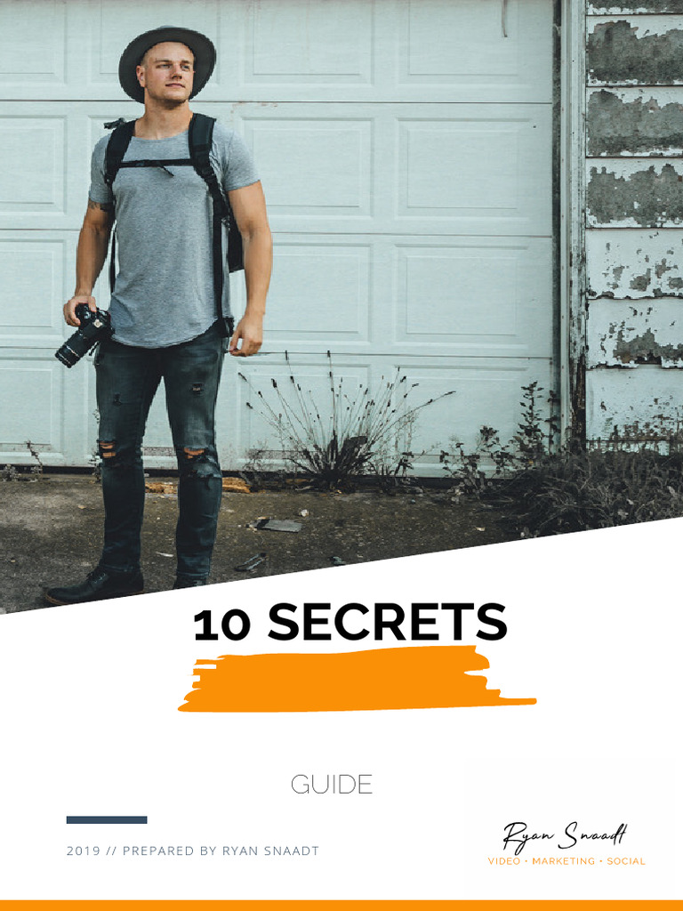 10 Secrets To Videography PDF .01 | PDF
