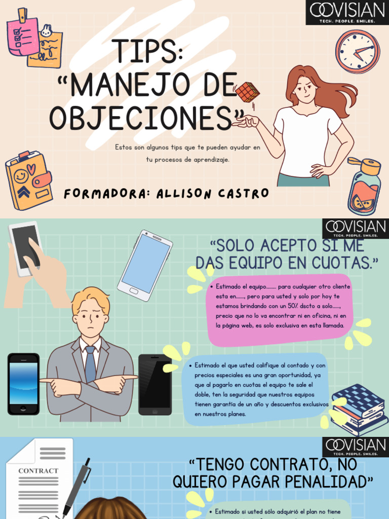 Tips Manejo de Objeciones | PDF