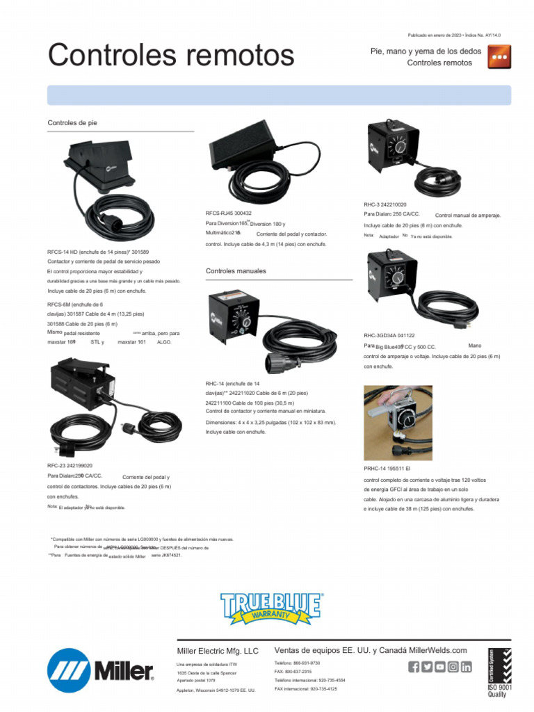 Remote Controls Pedal Miller Espanol | PDF