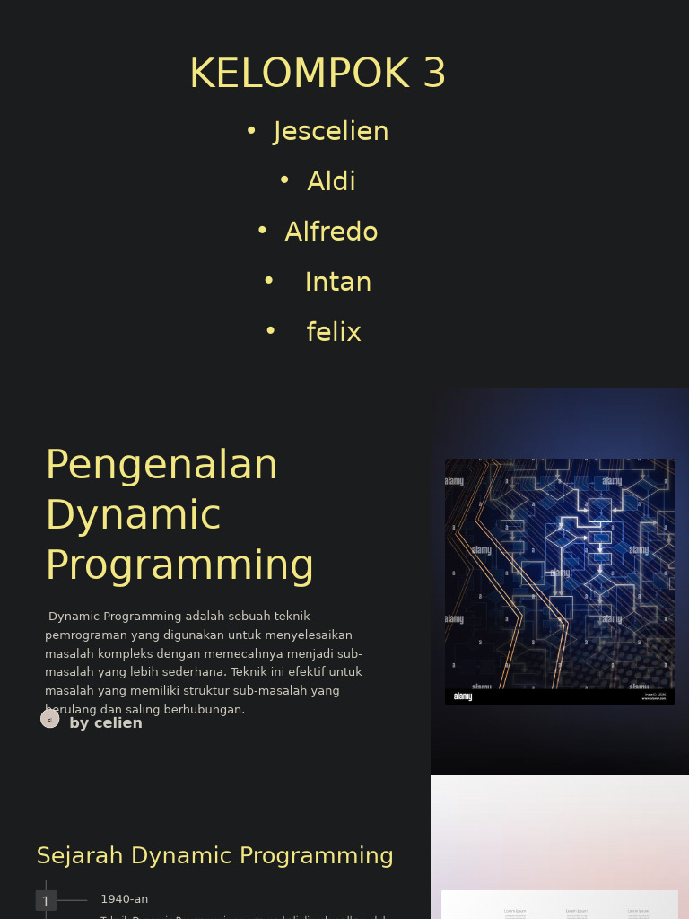 Kel 3 Dynamic Programming | PDF