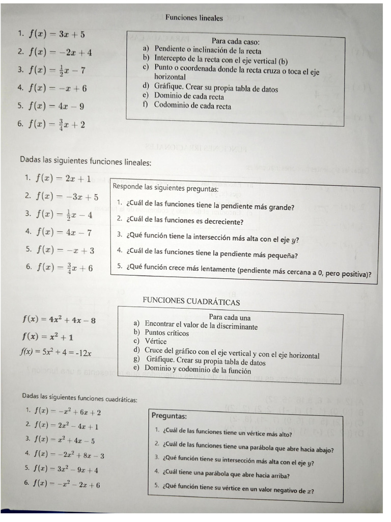 Matemáticas II | PDF