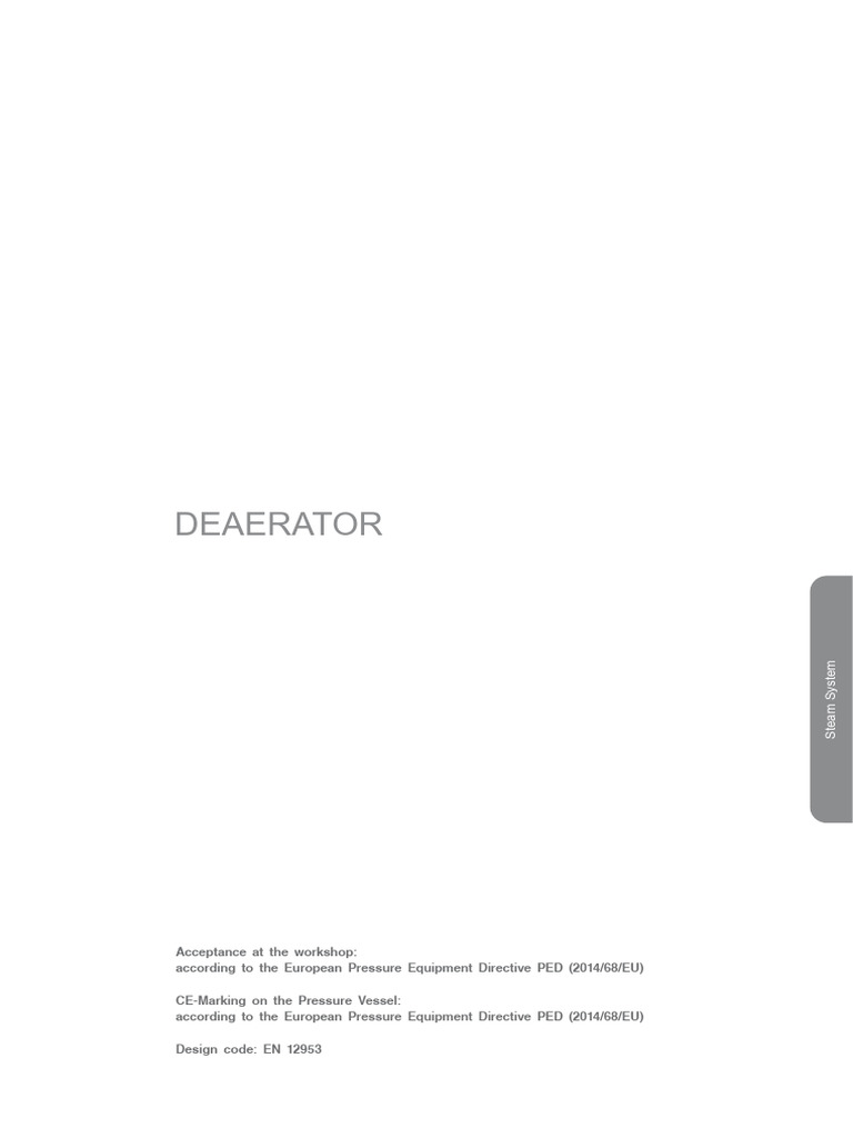 Deaerator | PDF