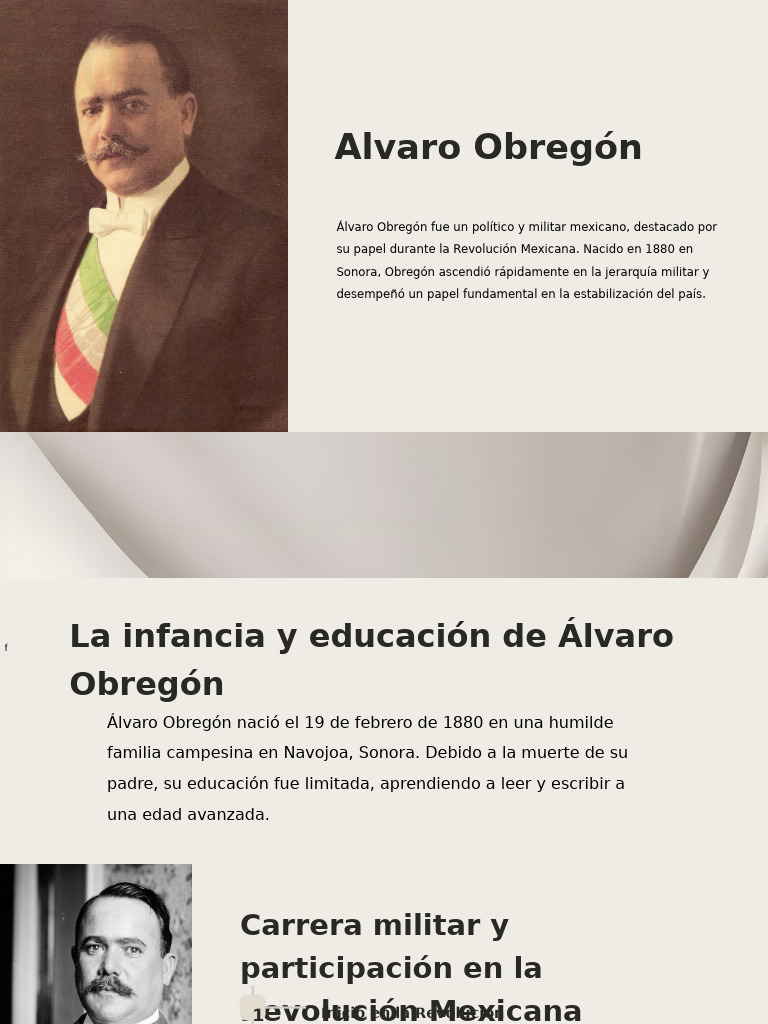 Alvaro Obregon | PDF