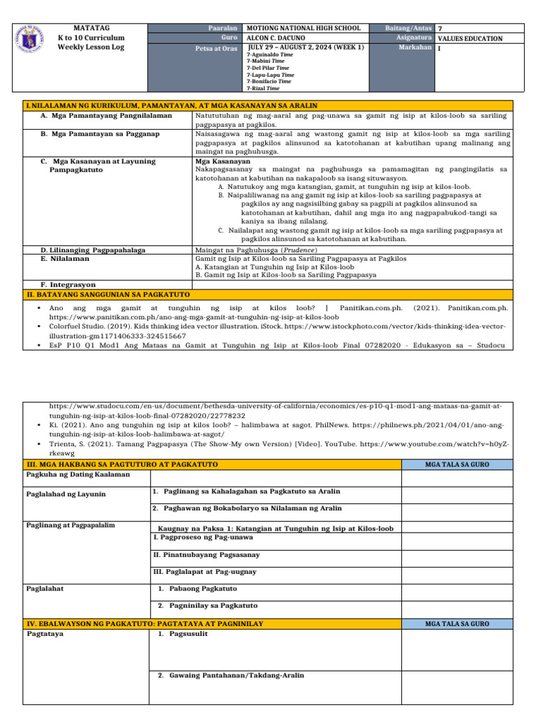 Values Ed 7_DLL | PDF
