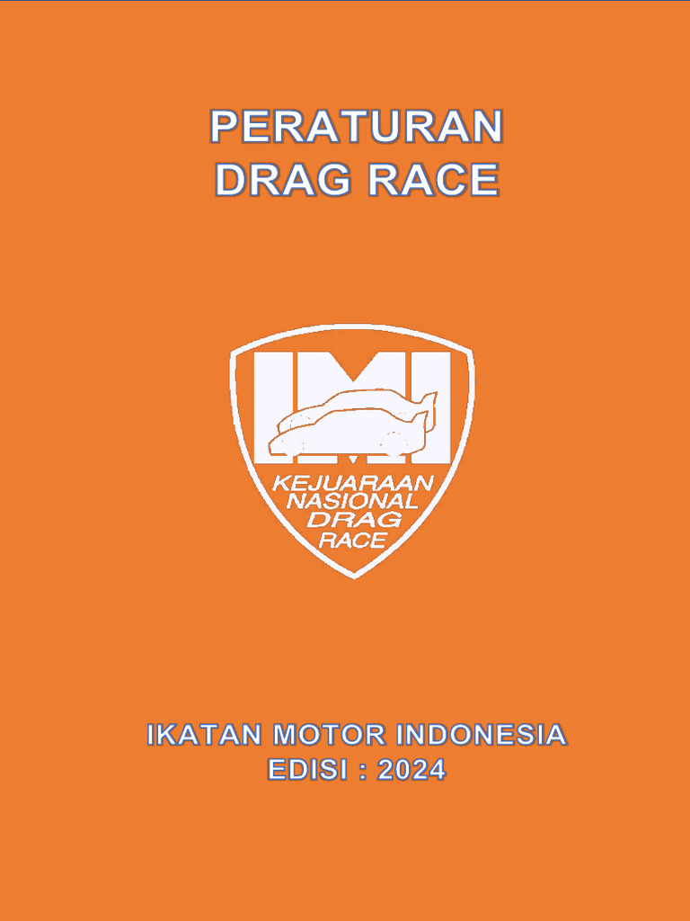 Peraturan Drag Race Imi 2024 | PDF