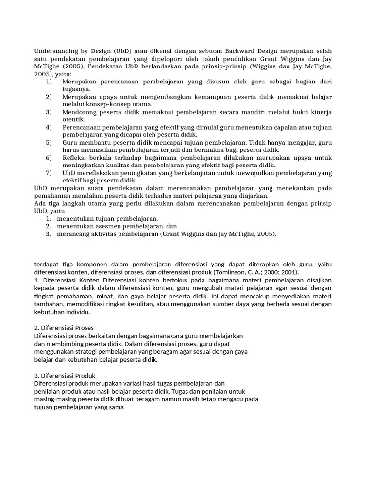 Understanding by Design | PDF