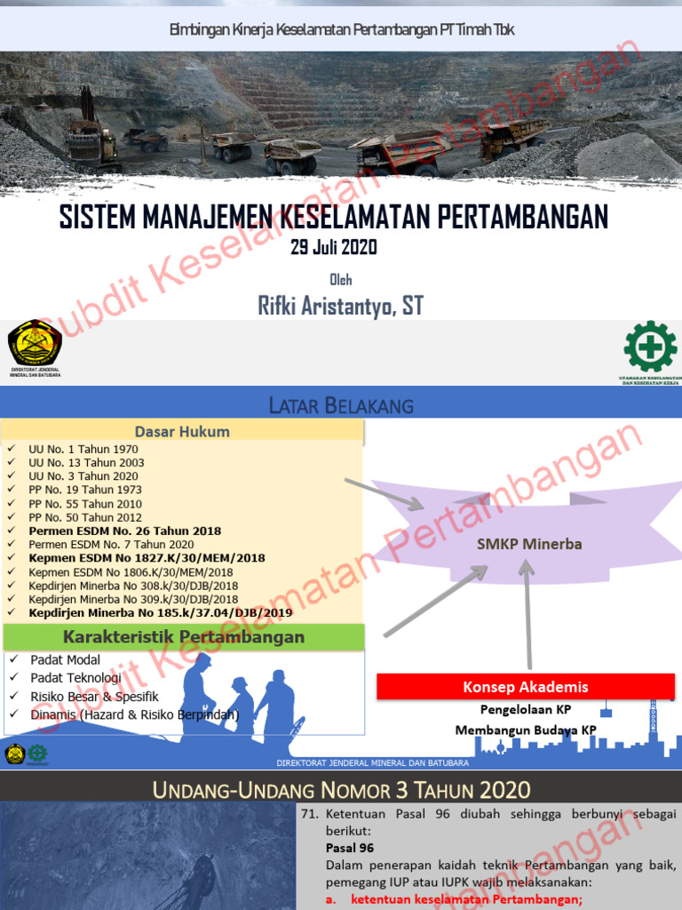 03 SMKP Minerba - Rifki | PDF