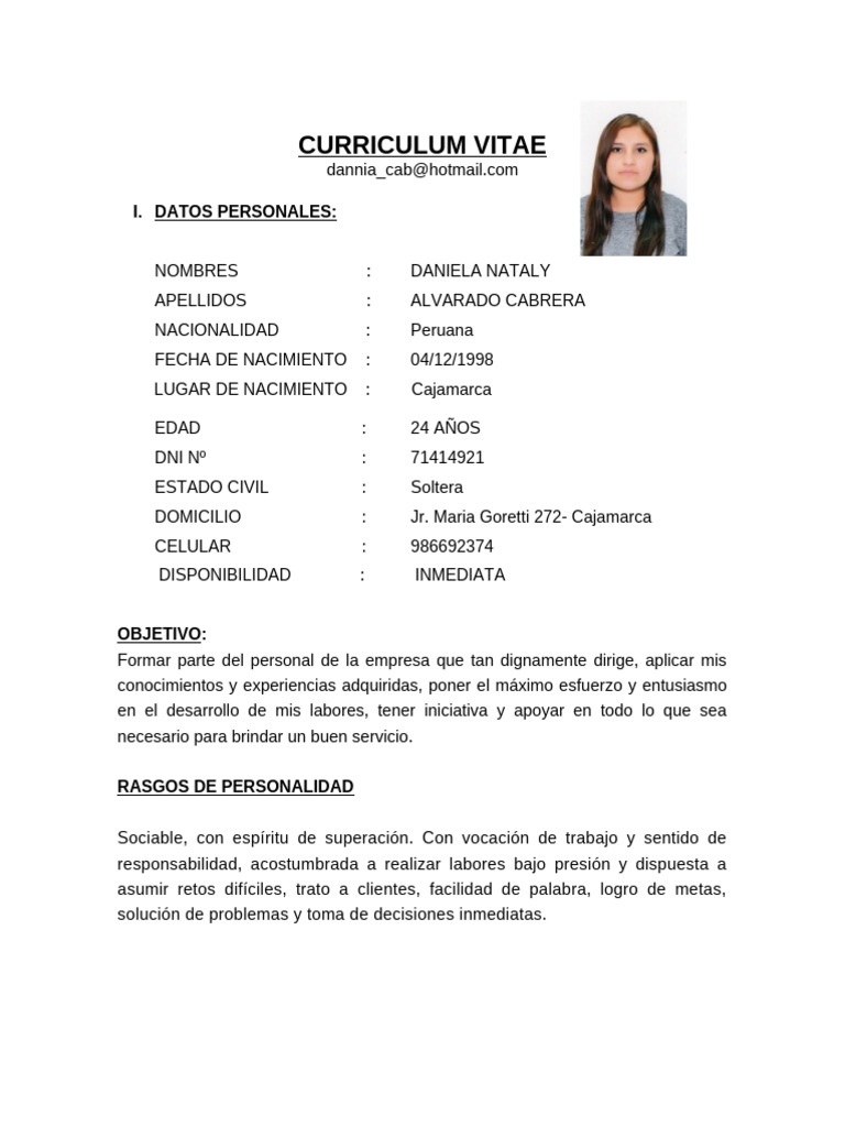 Modelos de currículum actual | PDF