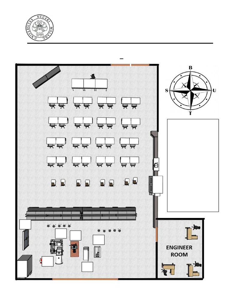 Denah Lab HT GKB A19-109 | PDF