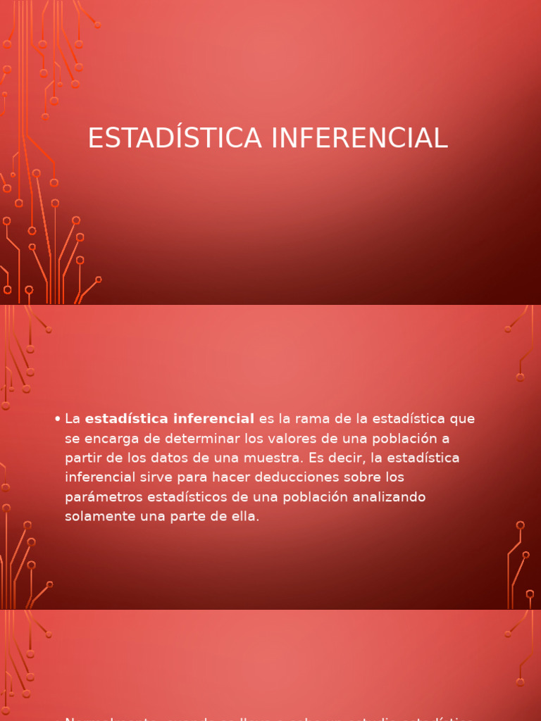Estadistica Inferencial | PDF