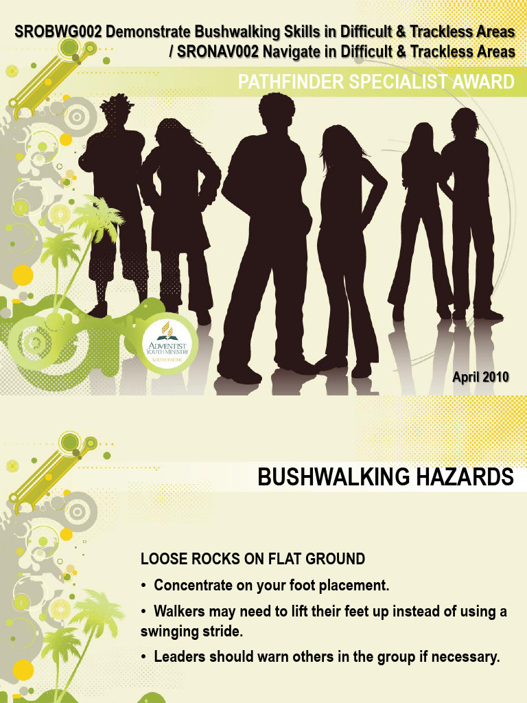 Bush Navigation in Difficult and Trackless Areas Slides Apr 201 | PDF