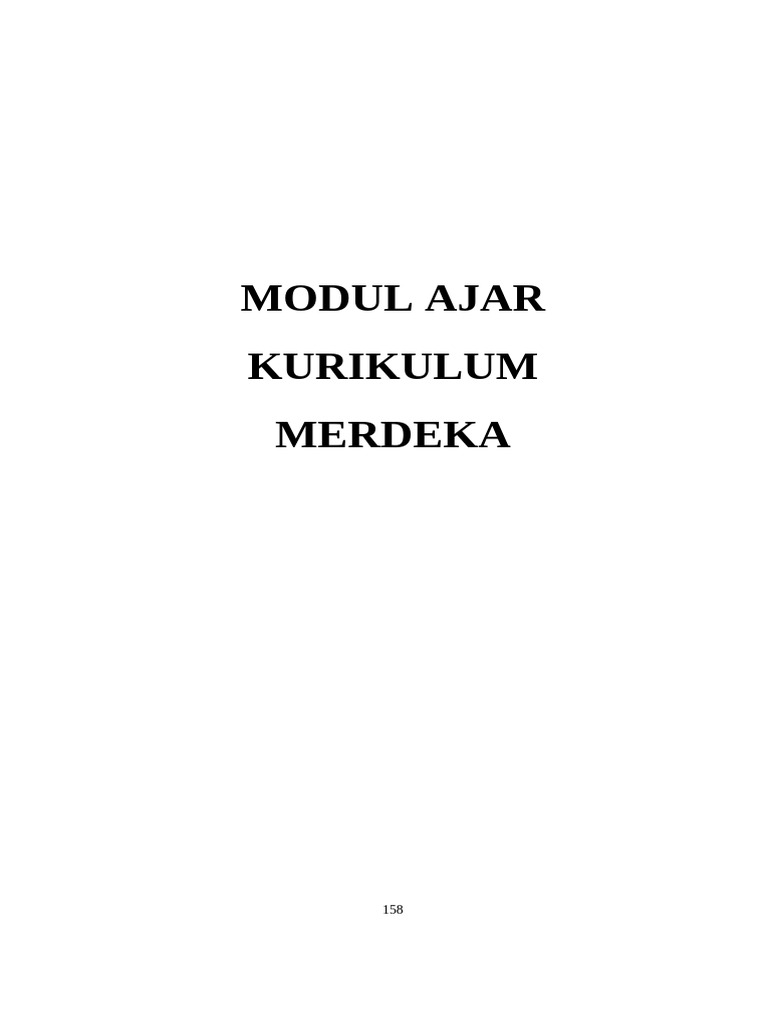 Modul Ajar Kumer | PDF