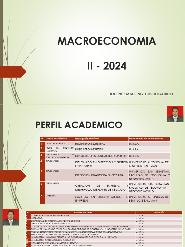 Tema 1. Introduccion Macroeconomia | PDF