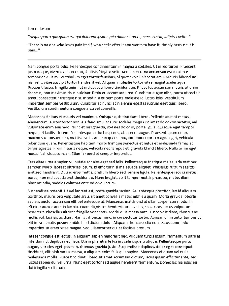 Neque Porro Quisquam Est Qui Dolorem Ipsum Quia Dolor Sit Amet, Consectetur, Adipisci Velit... | PDF