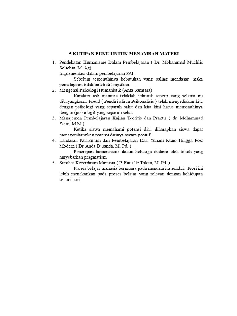 REVIEW BUKU REV 2 | PDF