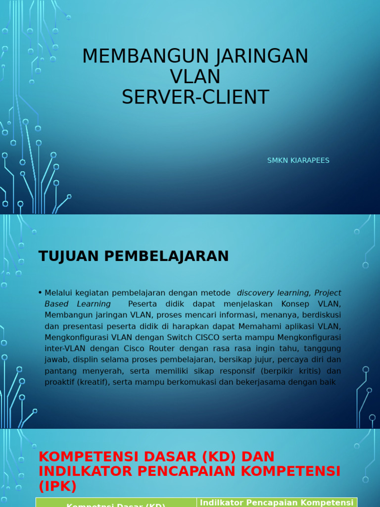 Membangun Jaringan VLAN server client | PDF Membangun Jaringan VLAN server client | PDF