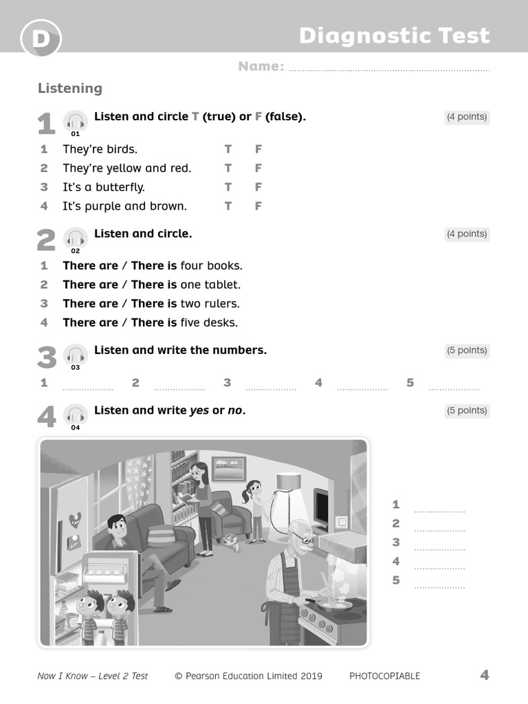 NIK L2 Diagnostic Test | PDF