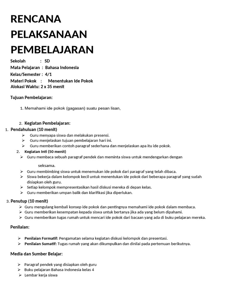 RRPP BHS - Indonesia | PDF
