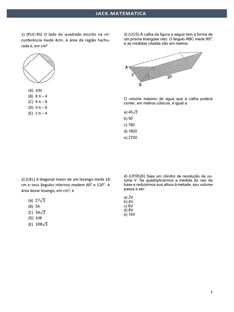 Jack Matematica | PDF