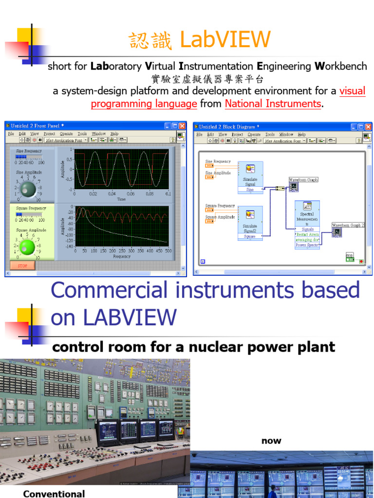 2022 LabVIEW Lecture 1-3 儀控與訊號擷取 | PDF