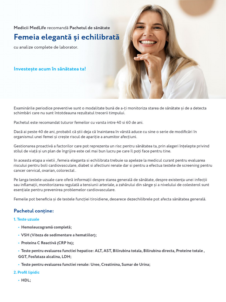 Femeia Eleganta Si Echilibrata | PDF