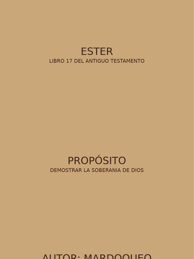 ESTER | PDF