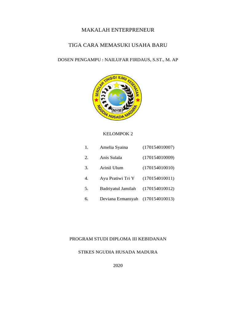 Enterpreneur K.2 | PDF