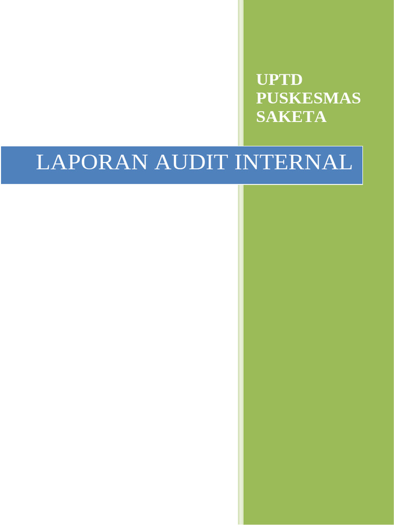 1.6.3 Ep.c Laporan hasil audit internal dan umpan balik | PDF