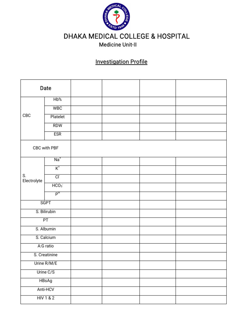 Investigation Profile | PDF