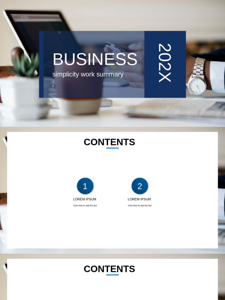 Fresh Blue Business Report-WPS Office | PDF