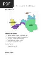 Region Xvii - Barrm: Map of Barmm | PDF